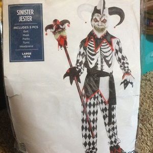 suit yourself | Costumes | Sinister Jester Costume Big Kids 214 | Poshmark